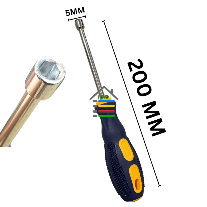 Obeng Crv Steel Hex Kunci Pas M3 M4 M5 M6 Sekrup Tangan Alat Hexagonal ...