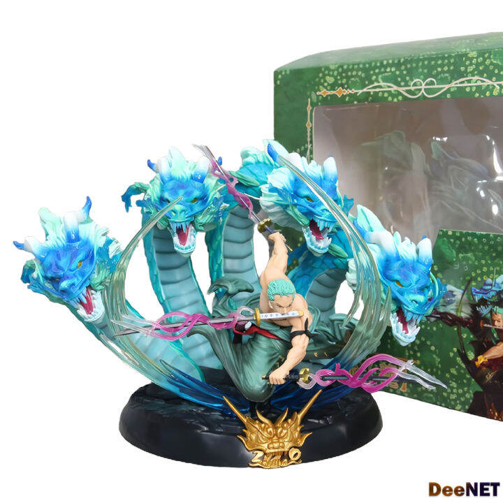 Roronoa zoro four head dragon POP DX 30cm action figure PVC D-YLG002 ...