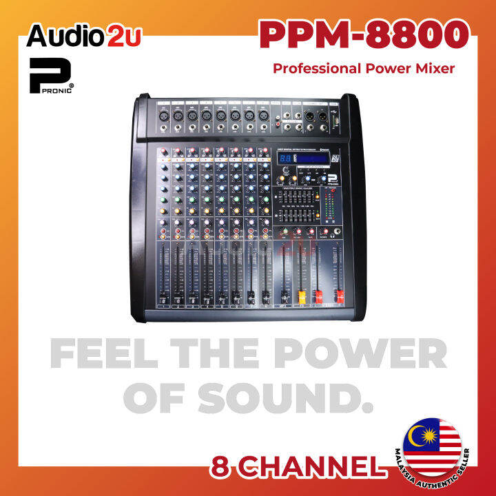 Pronic PPM-8800 Mixer | Lazada