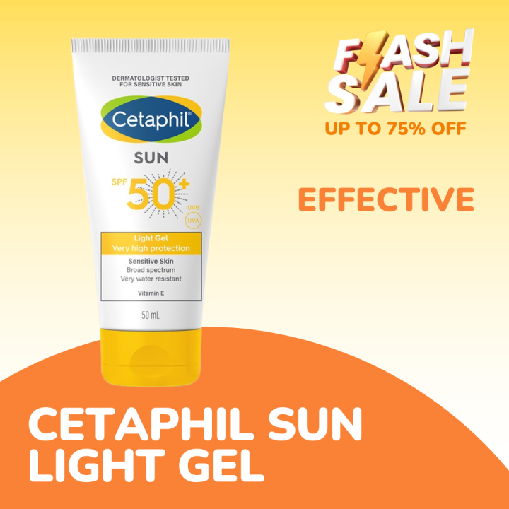Original Cetaphil Sun Spf50 Light Gel Very High Protection Sensitive ...