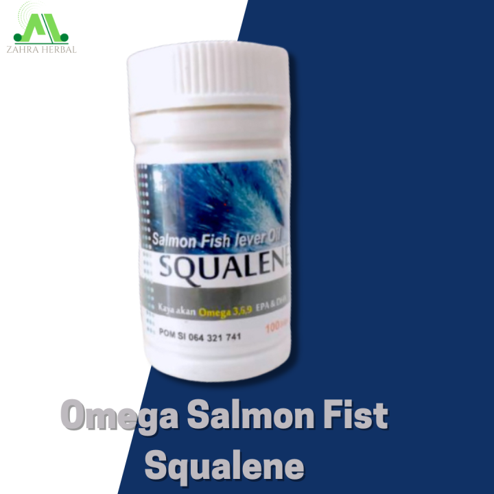 PROMO!! MINYAK IKAN - SQUALENE SALMON FISH LIVER OIL omega 3 DHA kids ...