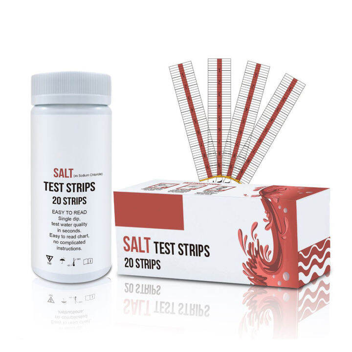 Swimming Pool Salt Test Strip,Test The Sodium Chloride Content in Water ...