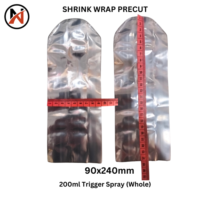 Shrink Wrap Pre-Cut CLEAR 100pcs | Lazada PH