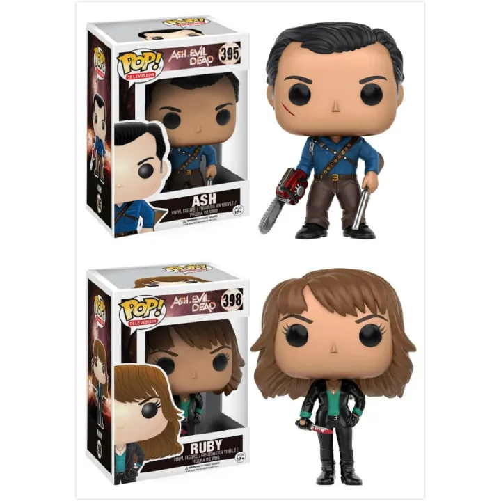 FUNKO POP #395/#398 Ash vs. Evil Dead Ash RUBY Vinyl Figures PVC Toy ...