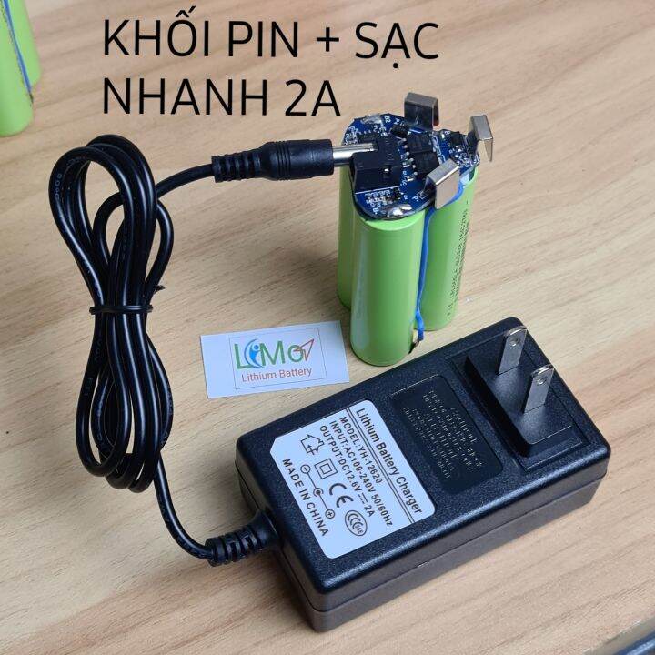 Pin máy khoan Makita 3S 12v 2600mah tam giác. Khối pin 3s 12.6V thay ...