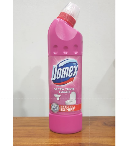 Domex 500mL Ultra Thick Bleach Toilet Cleaner Classic Antibacterial ...