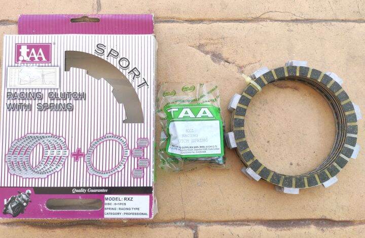 CLUTCH DISC & SPRING SET RACING - RXZ (6+1 PCS)(TAA) | Lazada