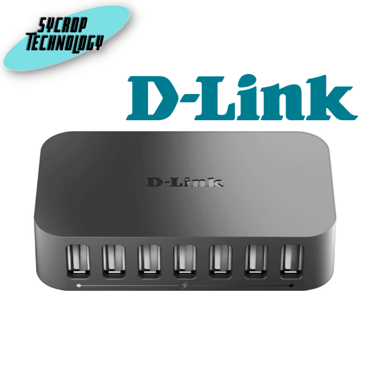 DLINK Network Switches DUB-H7 / 7-Port USB 2.0 Hub | Lazada.co.th