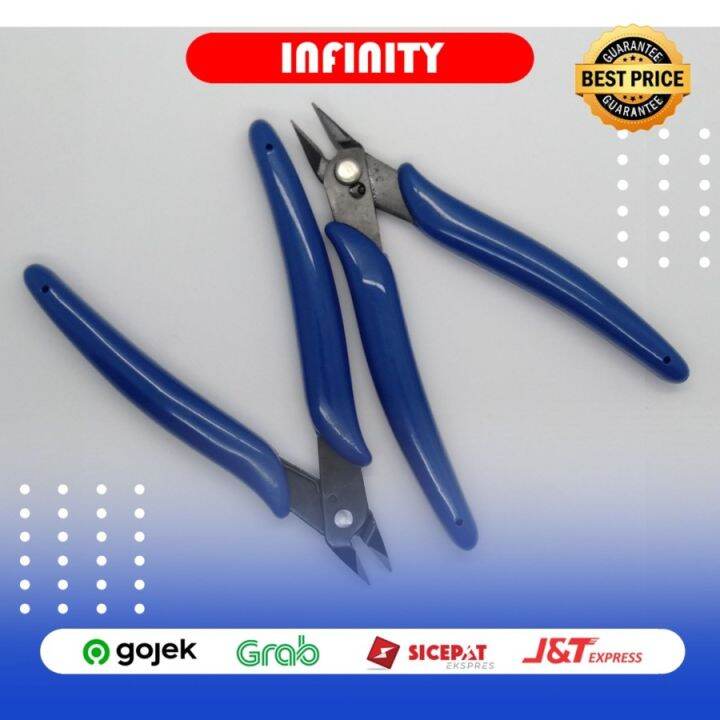 Tang Potong Kawat Kabel 5 inch 170 Micro Nipper Wire With Soft Spring | Lazada Indonesia