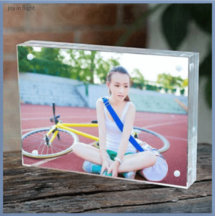 Magnetic Transparent Acrylic Frame Picture Photo Frame | Lazada PH