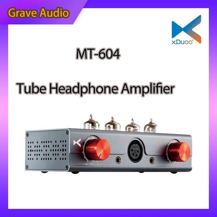 XDUOO MT-604 Balanced Tube Headphone Amplifier 6J1 Pre amp XLR/4.4MM ...