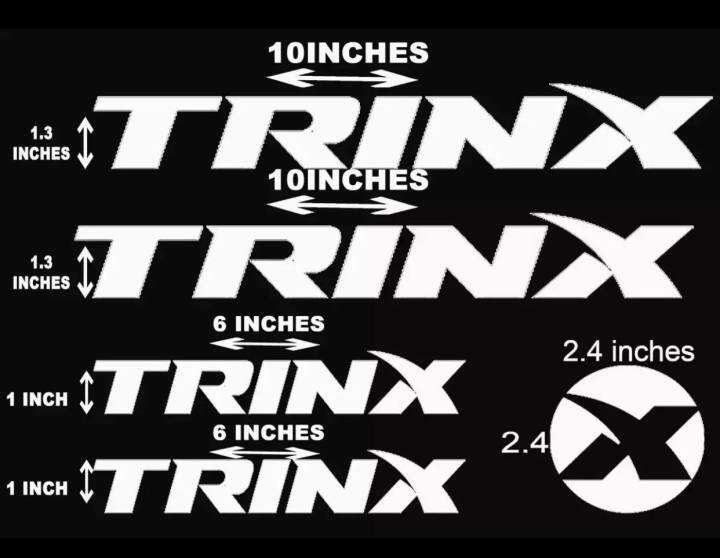 TRINX GIANT FOXTER TREK STICKER FOR BIKE COD | Lazada PH