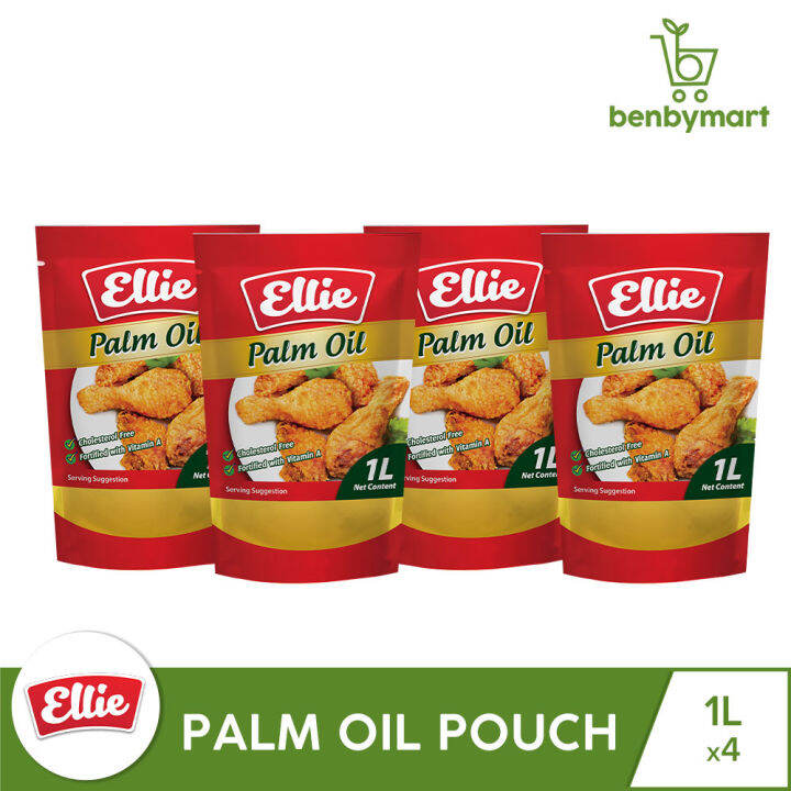 Ellie Palm Oil Pouch 1L (Set of 4) | Lazada PH