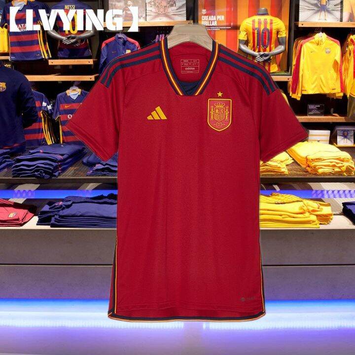 Authenticity of Qatar's World Cup 2022 Spanish national team home kit ...