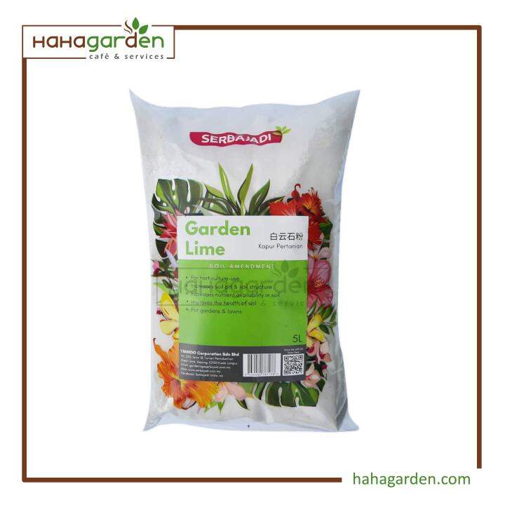 Serbajadi Garden Lime – Kapur Taman – 5 Litre | Lazada