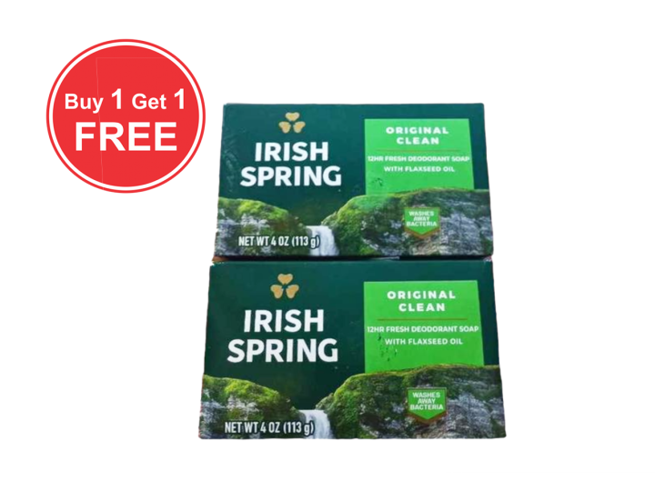 IRISH SPRING ORIGINAL CLEAN DEODORANT SOAP 113g | Lazada PH