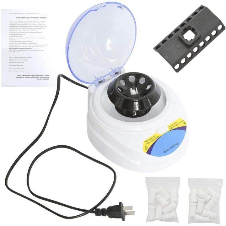 4000rpm Desktop Mini Clinical Lab Centrifuge Includes 8-Place Micro ...