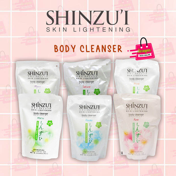 (200ml) SHINZUI Body Cleanser 180ml - Sabun Mandi Cair Shinzui Skin ...