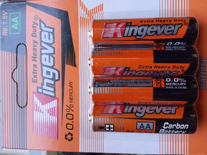 Kingever Double AA Battery Set good quality | Lazada PH