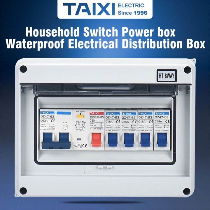 Outdoor Household Switch Waterproof Electrical Distribution Box Circuit ...