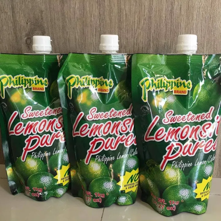 Philippine Brand Lemonsito Puree 1kg per pack. 100% Natural( no ...