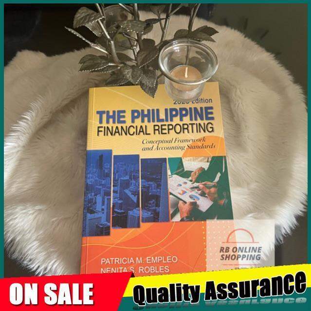 【ON SALE】 Philippine Financial Reporting Conceptual Framework and ...
