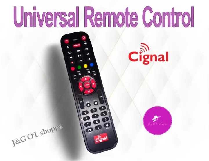 Universal Cignal Remote Control for old boxes model with free battery ...
