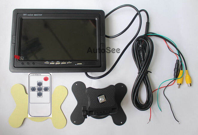 7 inch HD TFT LCD screen monitor for 360 surround camera system, IPS ...