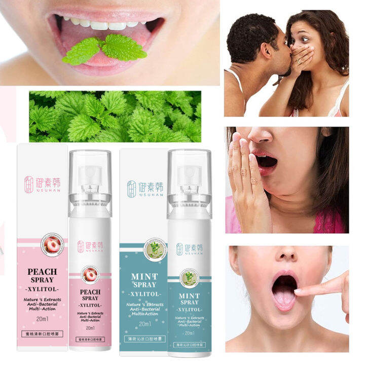 Original mouth spray 360 degree cleaning 24 hours to maintain fresh bad ...