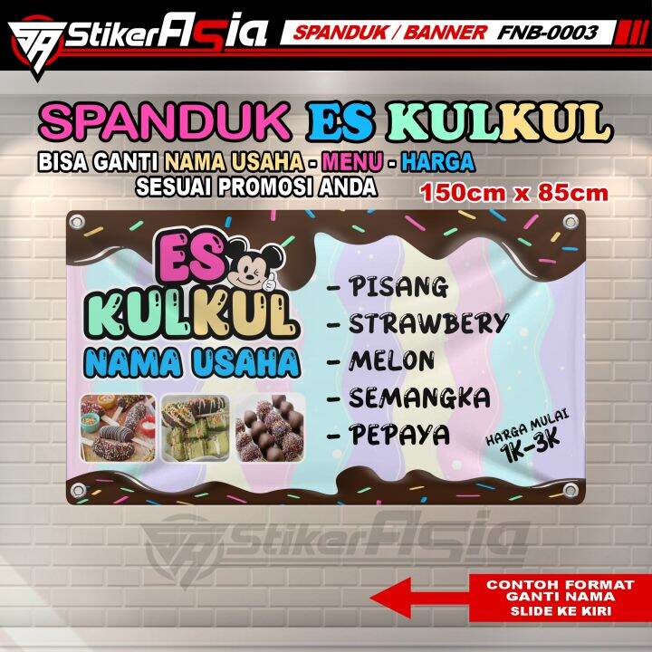 Spanduk ES KULKUL BANNER Eskulkul SpandukJajanan CetakBanner ...