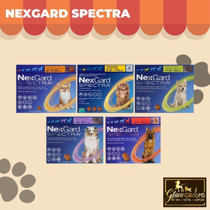 Nexgard Spectra Chewable Tablet | Lazada PH