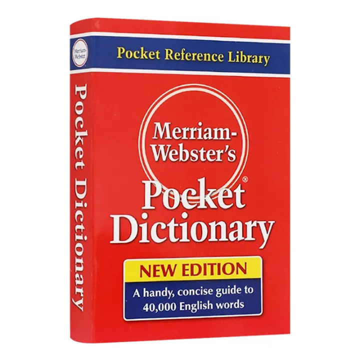 Merriam webster's pocket dictionary | Lazada PH