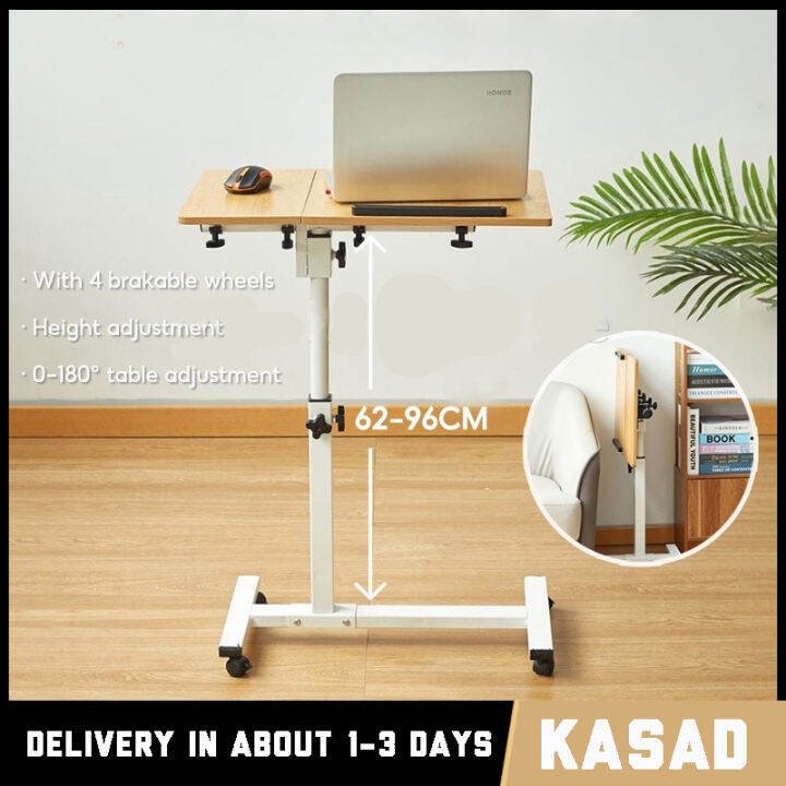 Upgraded Version Folding Mobile Bedside Table Side Model Bedside Table ...