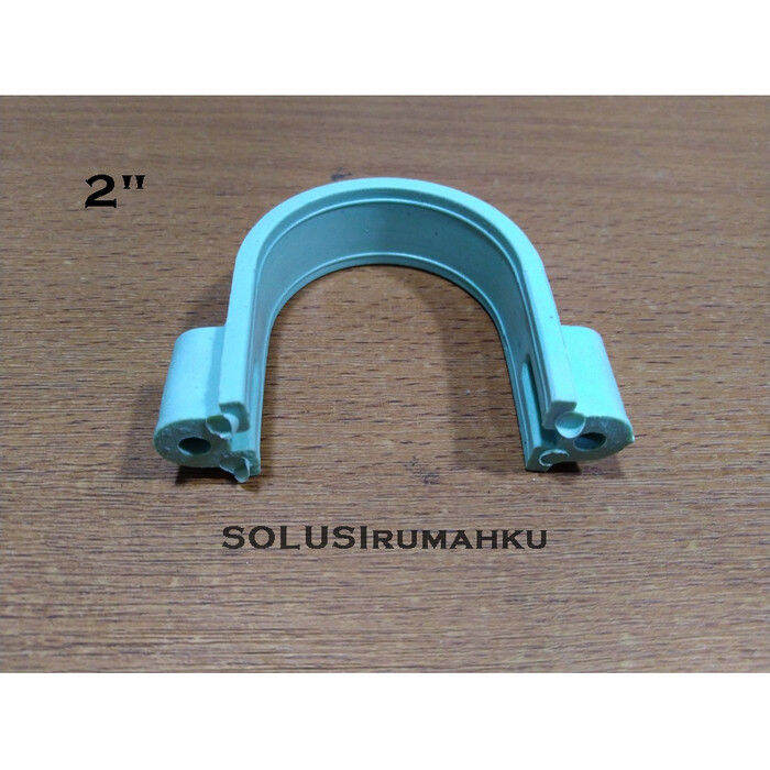 Klem Pipa PVC 2 inch Clamp / Clam / Jepitan Pipa 2 Plastik Hijau ...