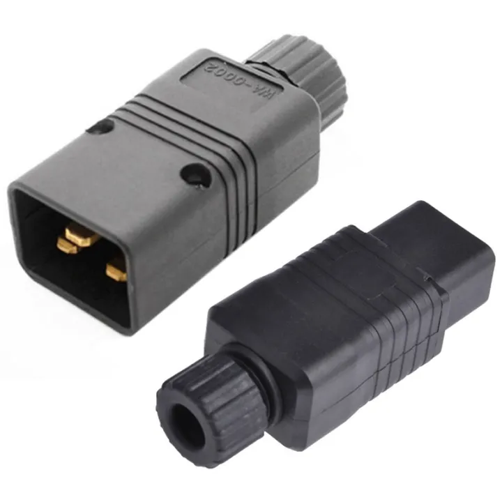 IEC 320 C19 Female EN 60320 C19 16A 250V 20A/125V AC Power Connector ...