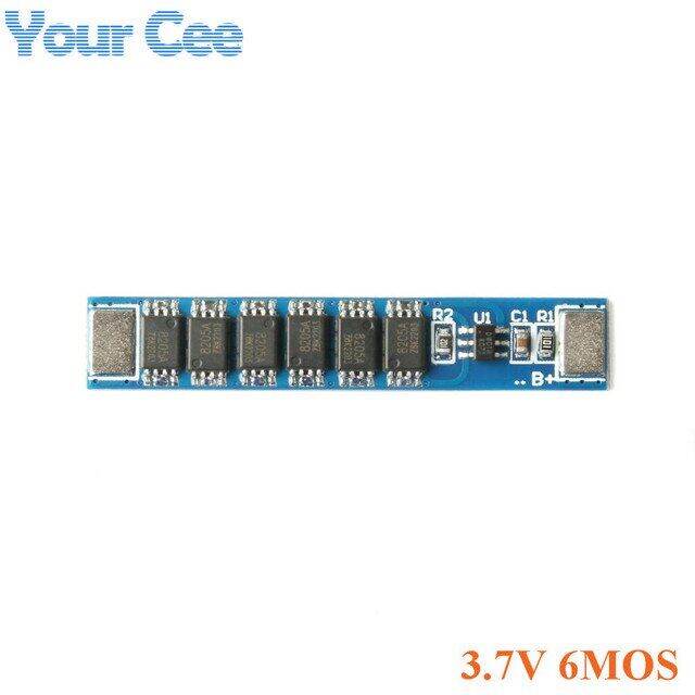 1s 3.7v 3mos 4mos 6mos 18650 Lithium Battery Protection Board Li-ion Pcb Pcm Bms Charger ...