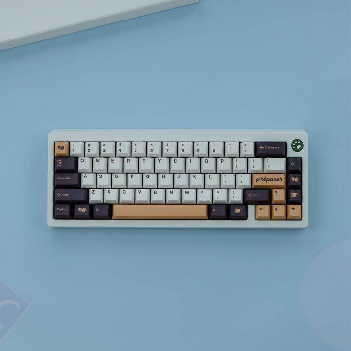 Gmk Cafe Keycap 129 Keycap,คีย์บอร์ดเชอร์รี่ PBT ห้าด้านการระเหิดพร้อม ...