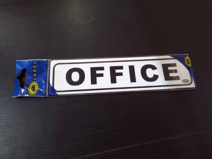Label GM Office/Label Office 20x5 cm | Lazada Indonesia