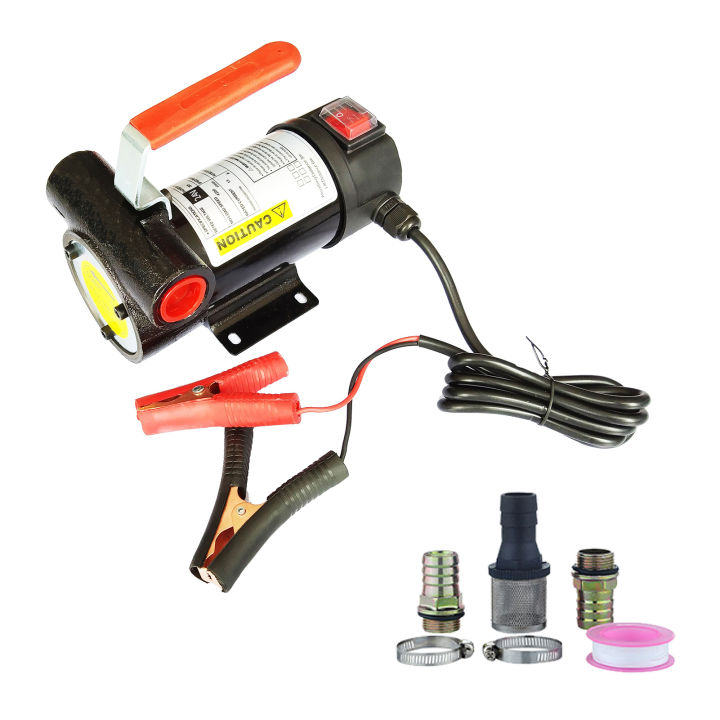 24V Mini Portable Electric Fuel Transfer Pump Handheld Oil Extractor ...
