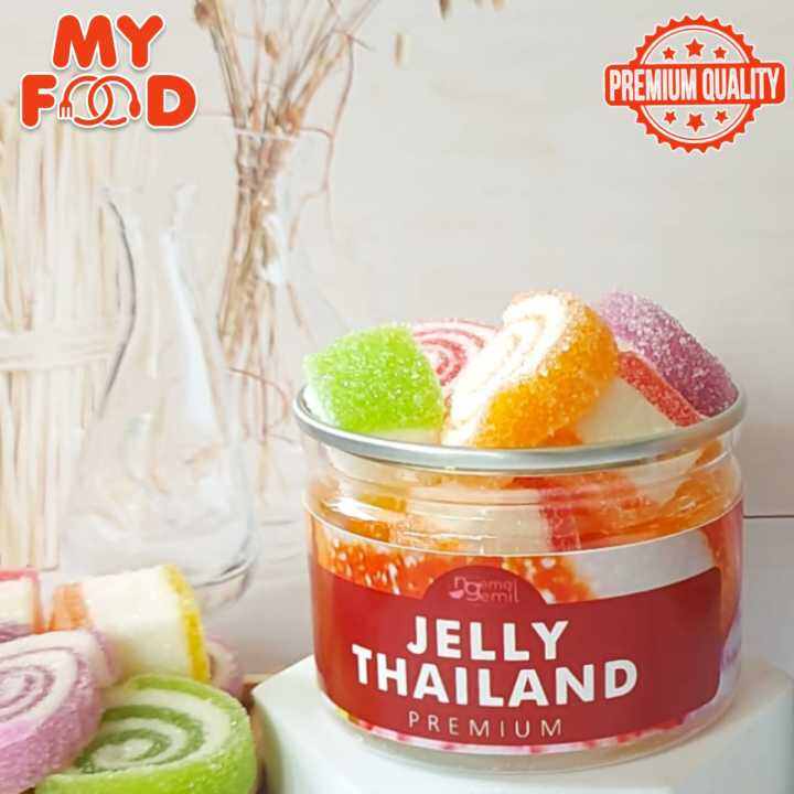 [Myfoodofficial] - Can Jelly Thailand Jelly Roll Jelly Sandwich Jelly ...