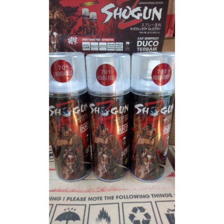 pilok pilox cat semprot duco shogunz pilok shogun candytone honda red ...