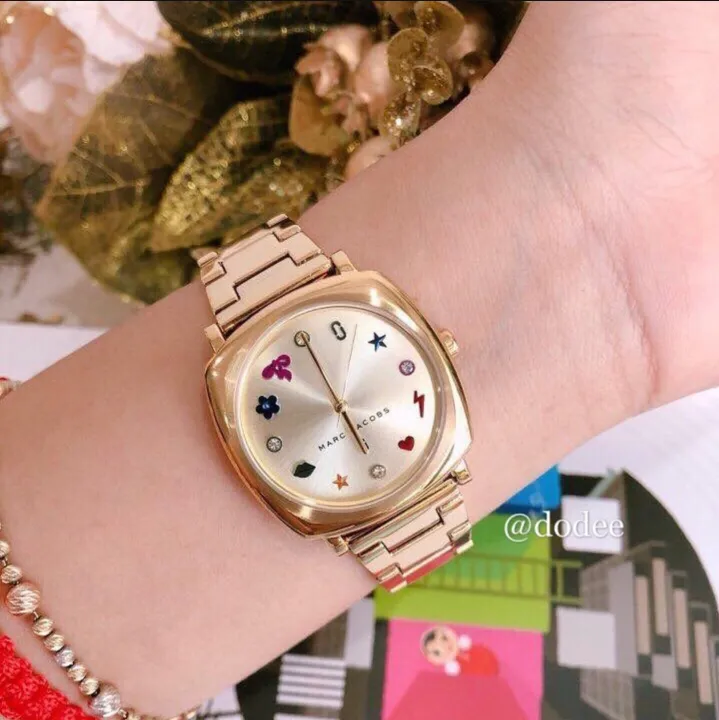 Mandy Gold Tone Dial Ladies Watch MJ3549 With 1 Year Warranty For ...