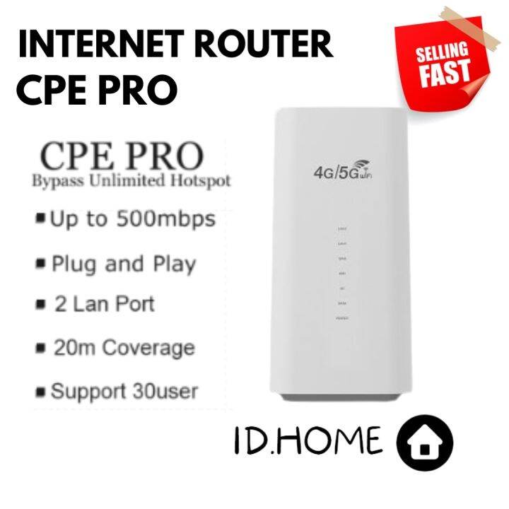 【COD】 CPE Pro WiFi Router Sim Card Modem / LTE Cat12 Up To 500Mbps 2 ...
