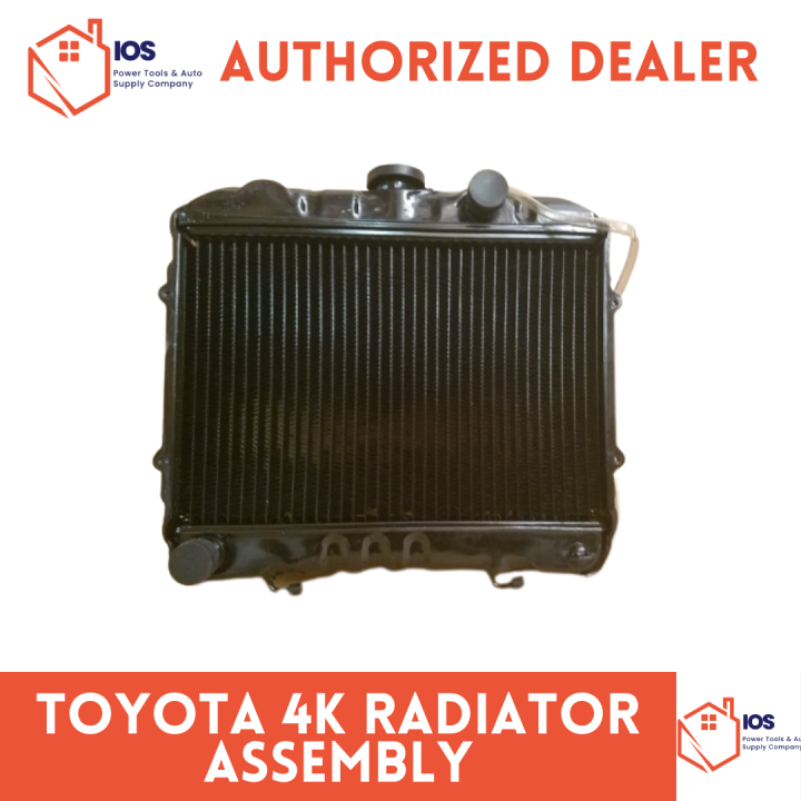 RADIATOR FOR TOYOTA 4K engine 3rows (brand new) copper | Lazada PH