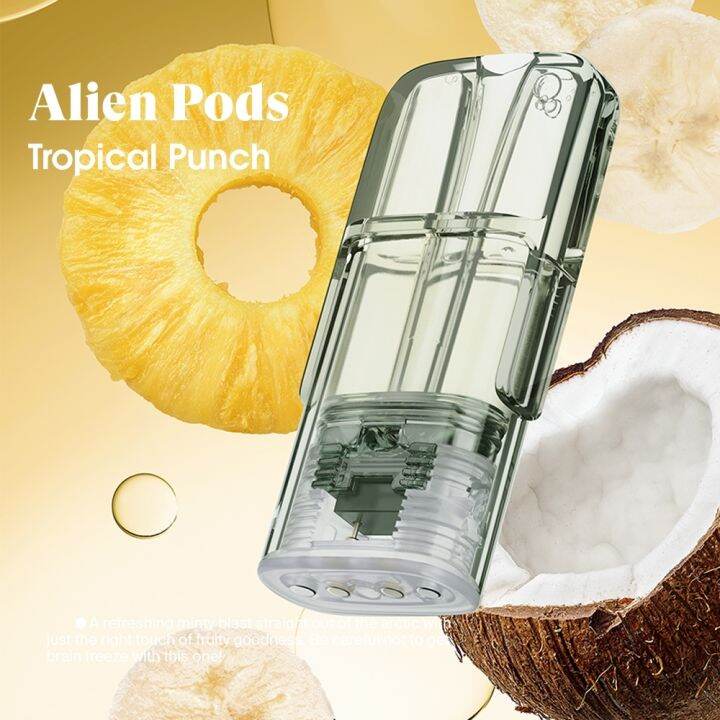 Original Snowplus Vape Alien 2-in-1 Pods Tropical Punch Flavor | Lazada PH