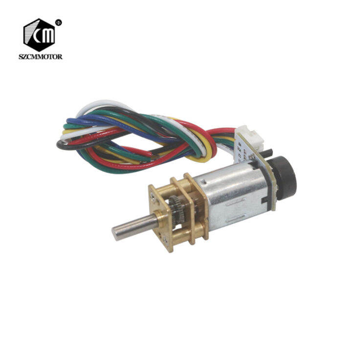 N20 Micro Encoder Gear Motor Dc 6v Encoder Motor Reducer Gearmotors Dc ...