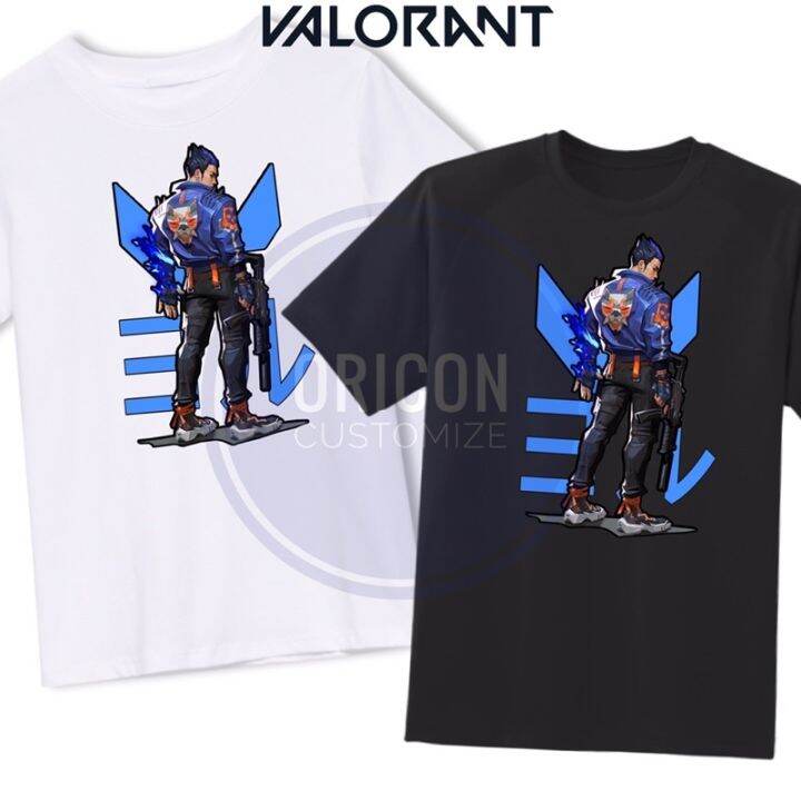 Tshirt Yoru x Valorant T-shirt Cotton unisex men graphic tee kid mobile ...