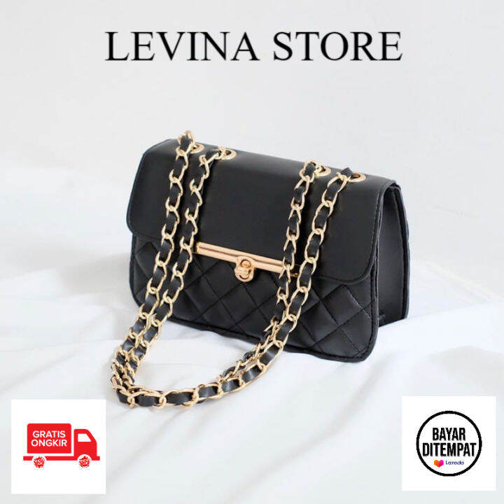 LEVINA STORE - Tas Selempang Slempang Sling Bag Premium Import Wanita Cocok Untuk Kondangan ...