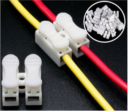 Self Locking Electrical Cable Connectors Quick Splice Lock Wire ...