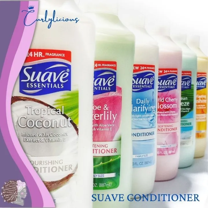 SUAVE Conditioner FAMILY SIZE (887 ml) frees sample ml miniso | Lazada PH